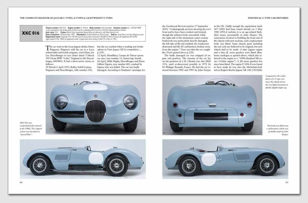 The Complete Register of Jaguar C-Types, D-Types & Lightweight E-Types ...